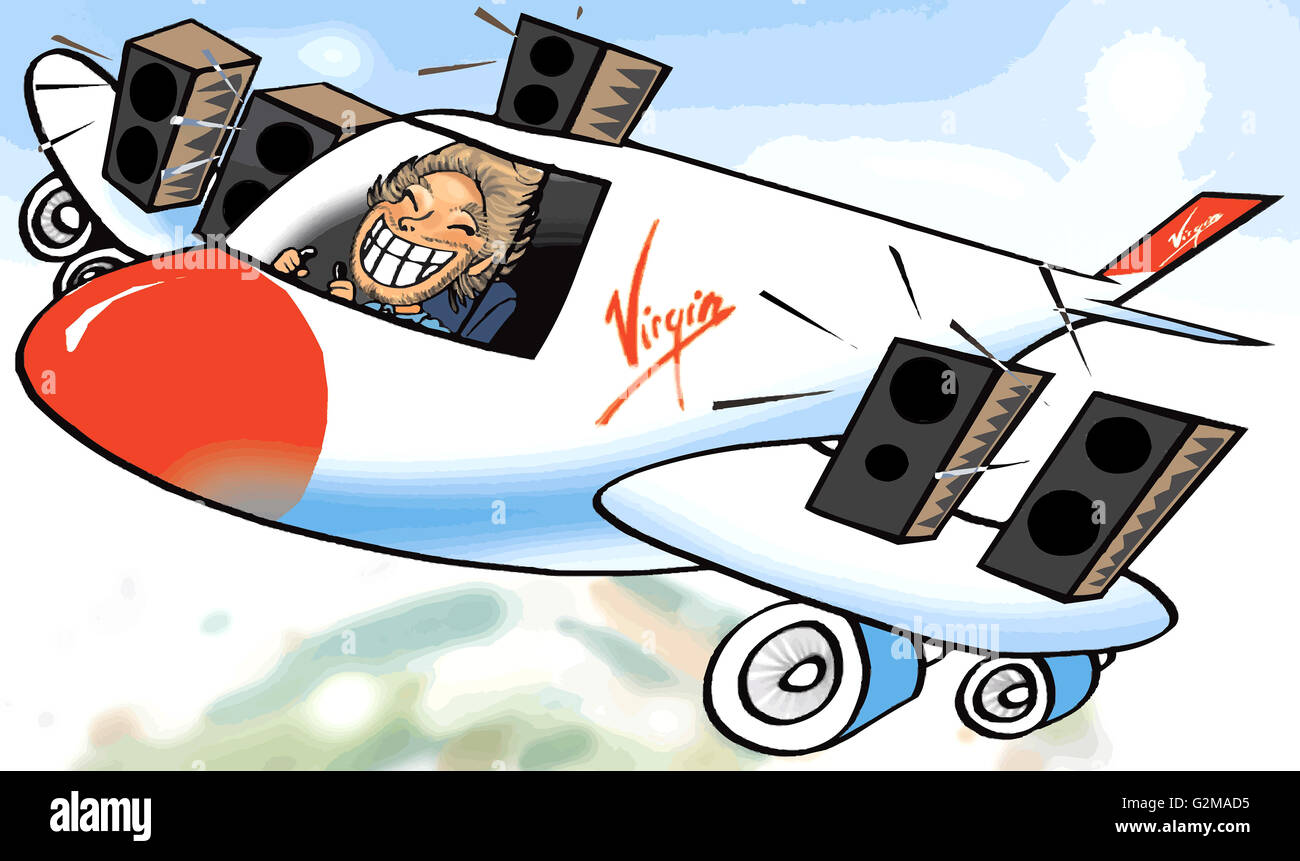 Old airplane cartoon hi-res stock photography and images - Alamy