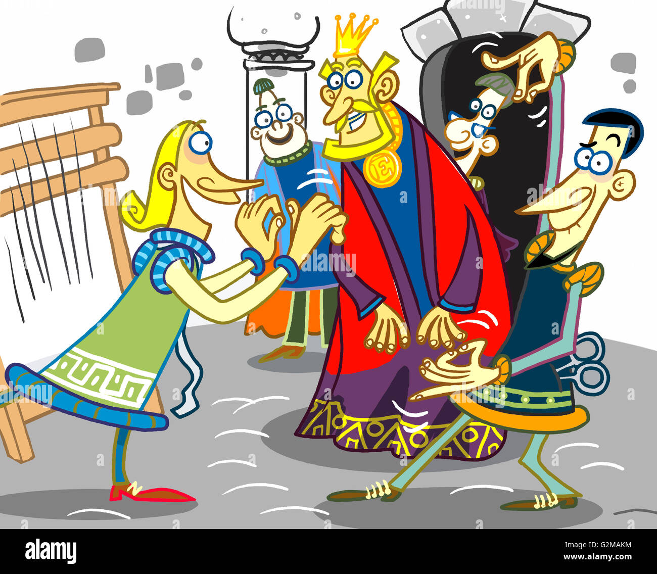 Cartoon Mature Man Talking Gesturing High Resolution Stock Photography ...