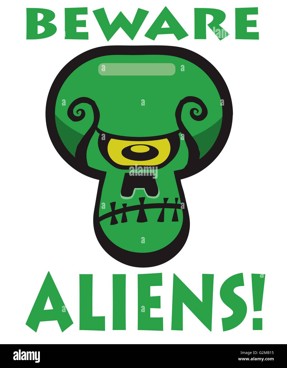 Warning sign art hi-res stock photography and images - Alamy