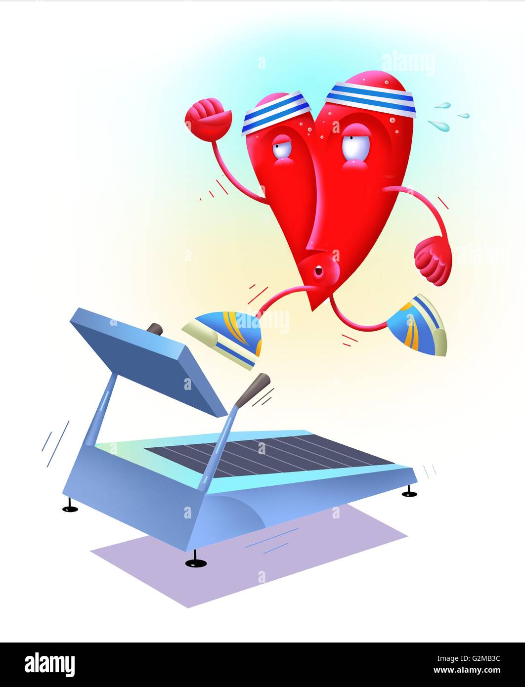 Keep fit heart hi-res stock photography and images - Alamy