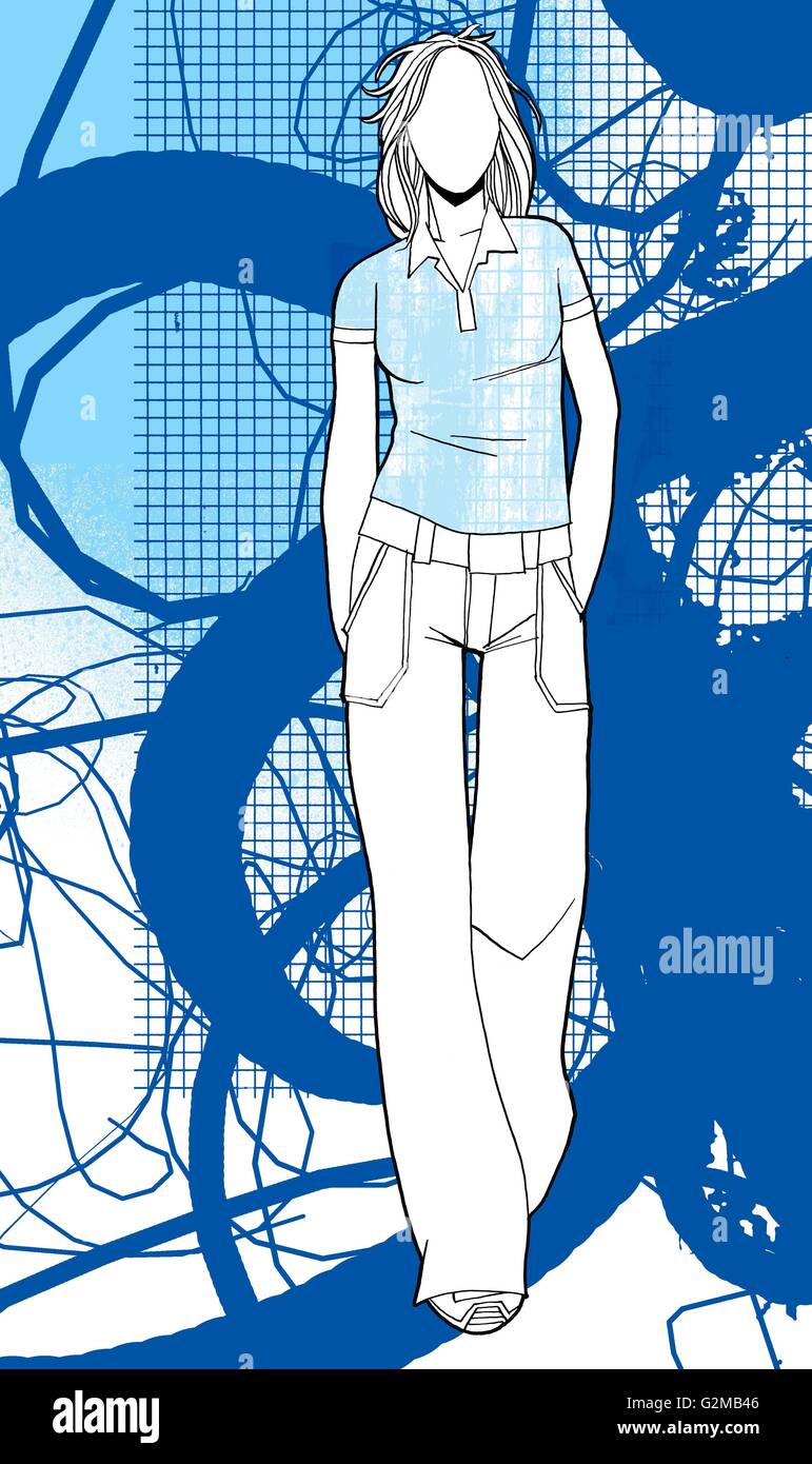 Blank face no expression hi-res stock photography and images - Alamy