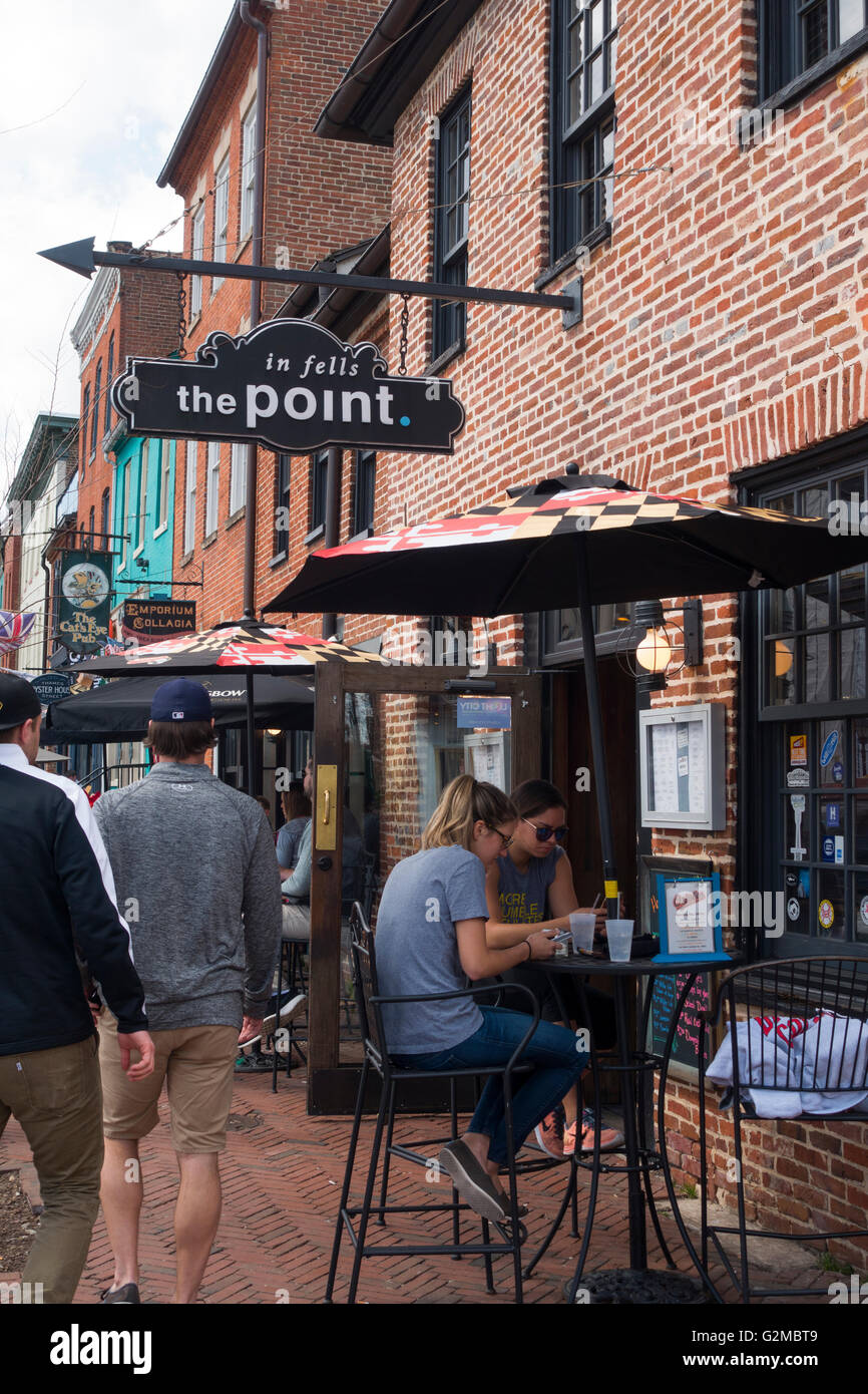 Fells point waterfront historic hi-res stock photography and images - Alamy