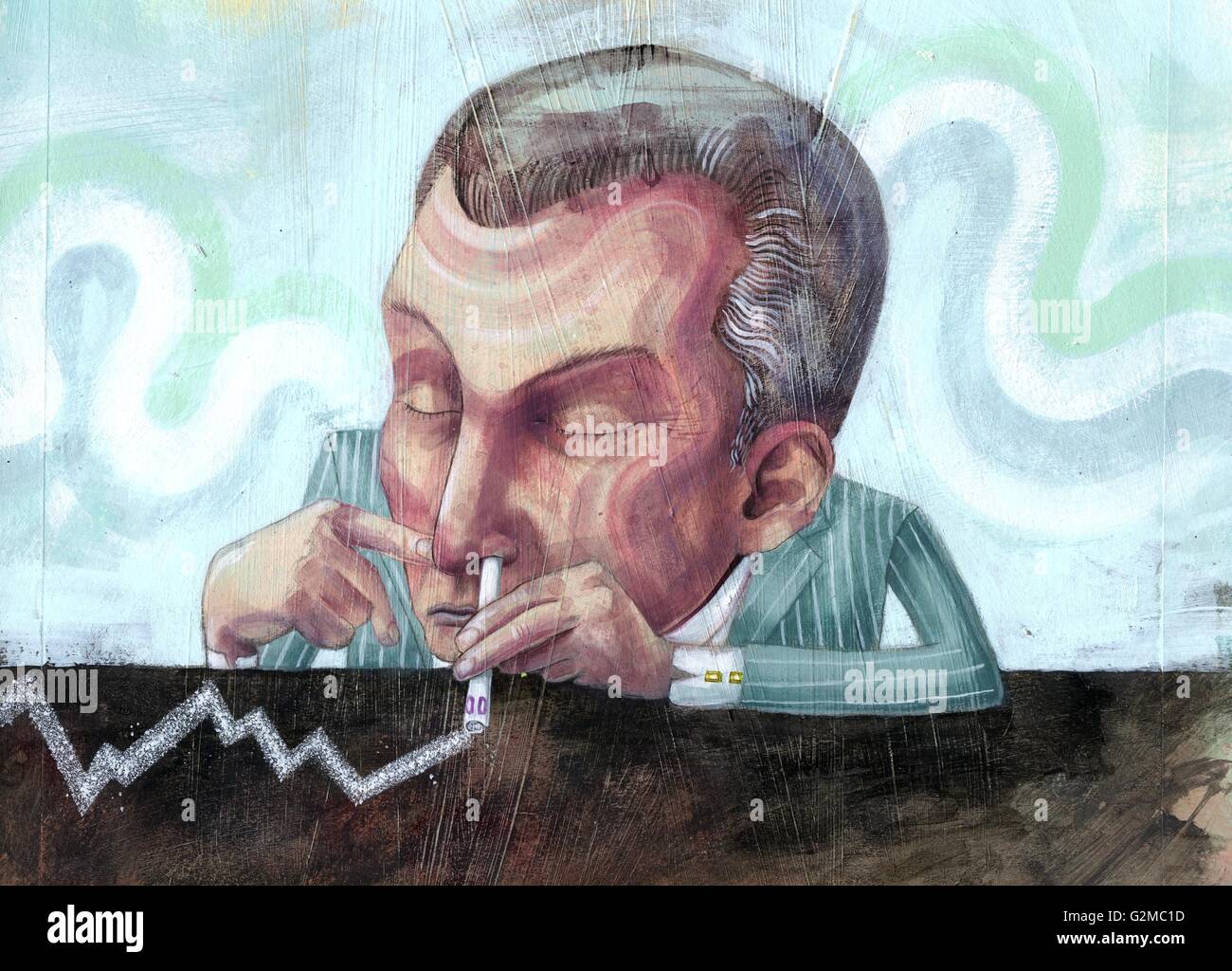 Sleazy guy hi-res stock photography and images - Alamy