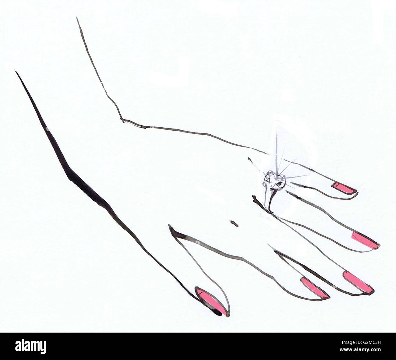 Old woman's arm Cut Out Stock Images & Pictures - Alamy