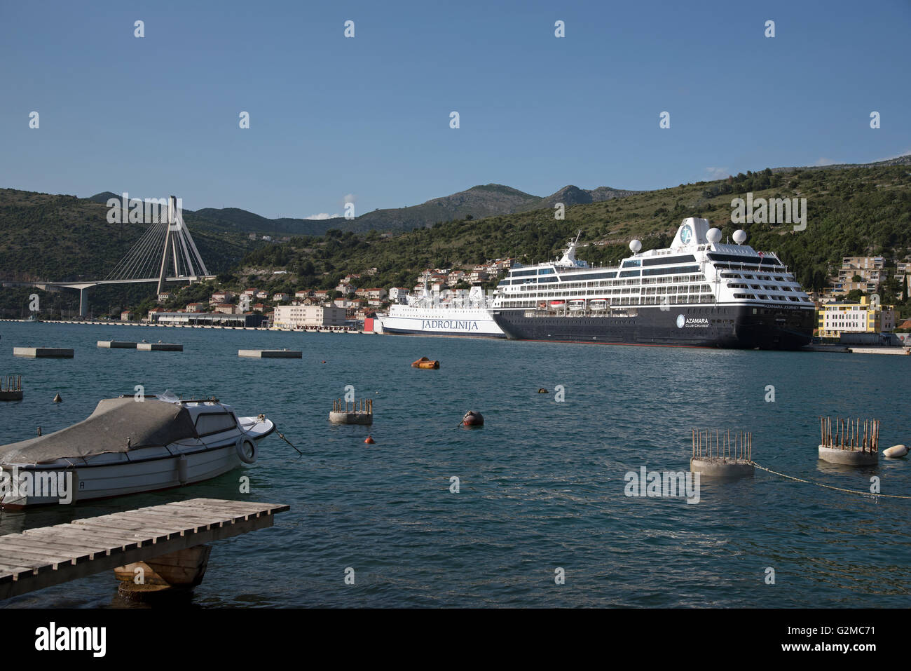 Croatian cruise ports hi-res stock photography and images - Alamy