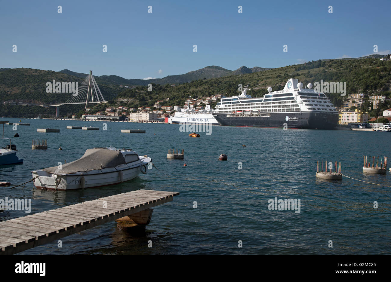 Croatian cruise ports hi-res stock photography and images - Alamy
