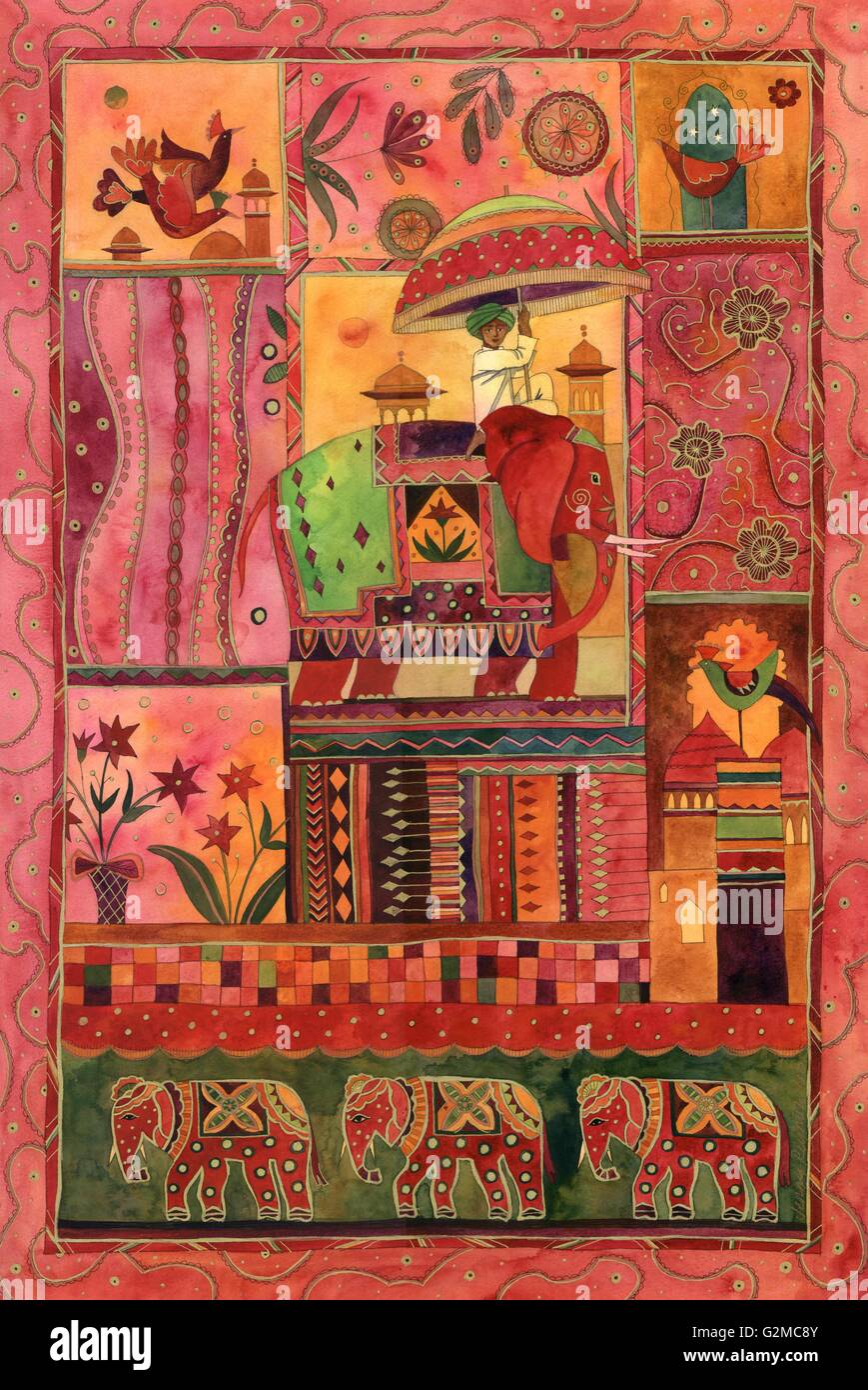 Indias Culture Collage