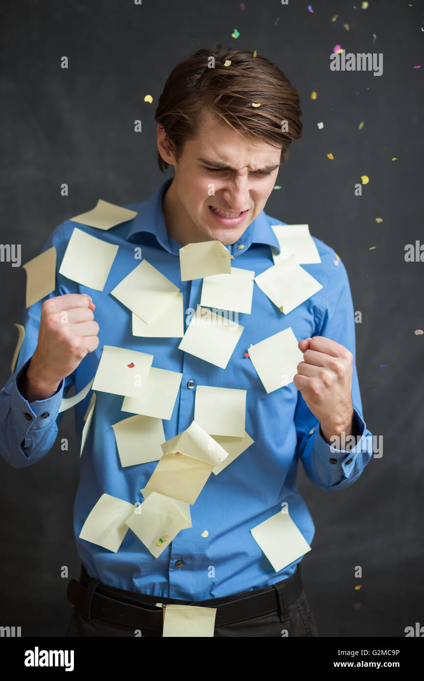 Throwing confetti in air hi-res stock photography and images - Alamy