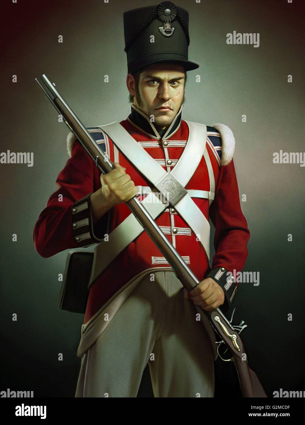 19th century military uniforms hi-res stock photography and images - Alamy