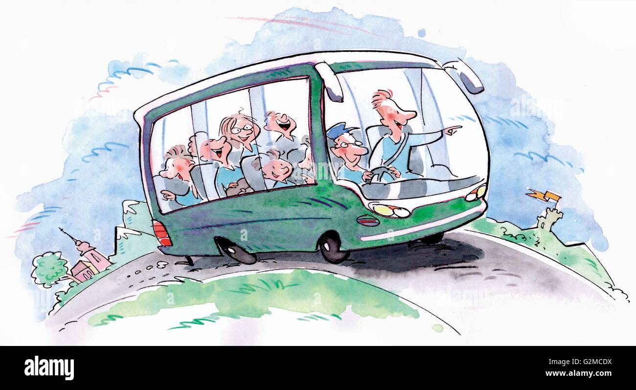 Woman and child on bus hi-res stock photography and images - Alamy