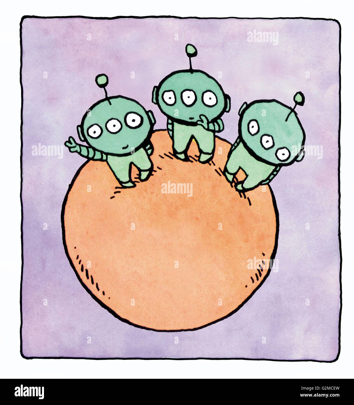 Aliens images hi-res stock photography and images - Alamy