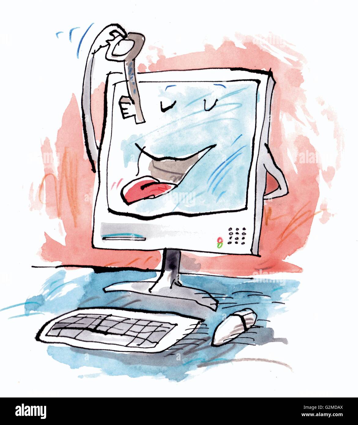 Inside computer keyboard Cut Out Stock Images & Pictures - Alamy