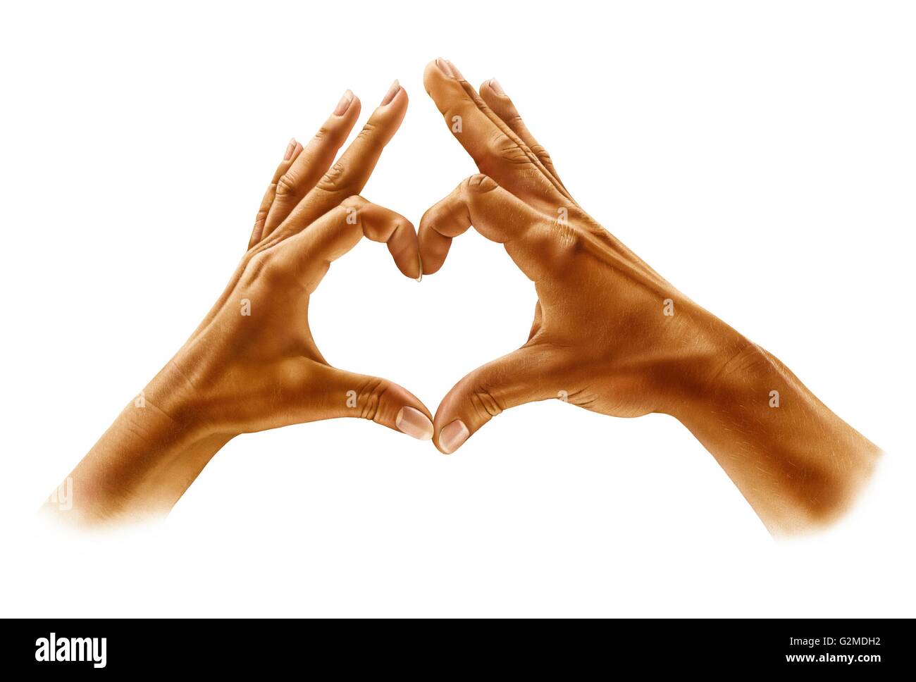 Heart man illustration hi-res stock photography and images - Alamy