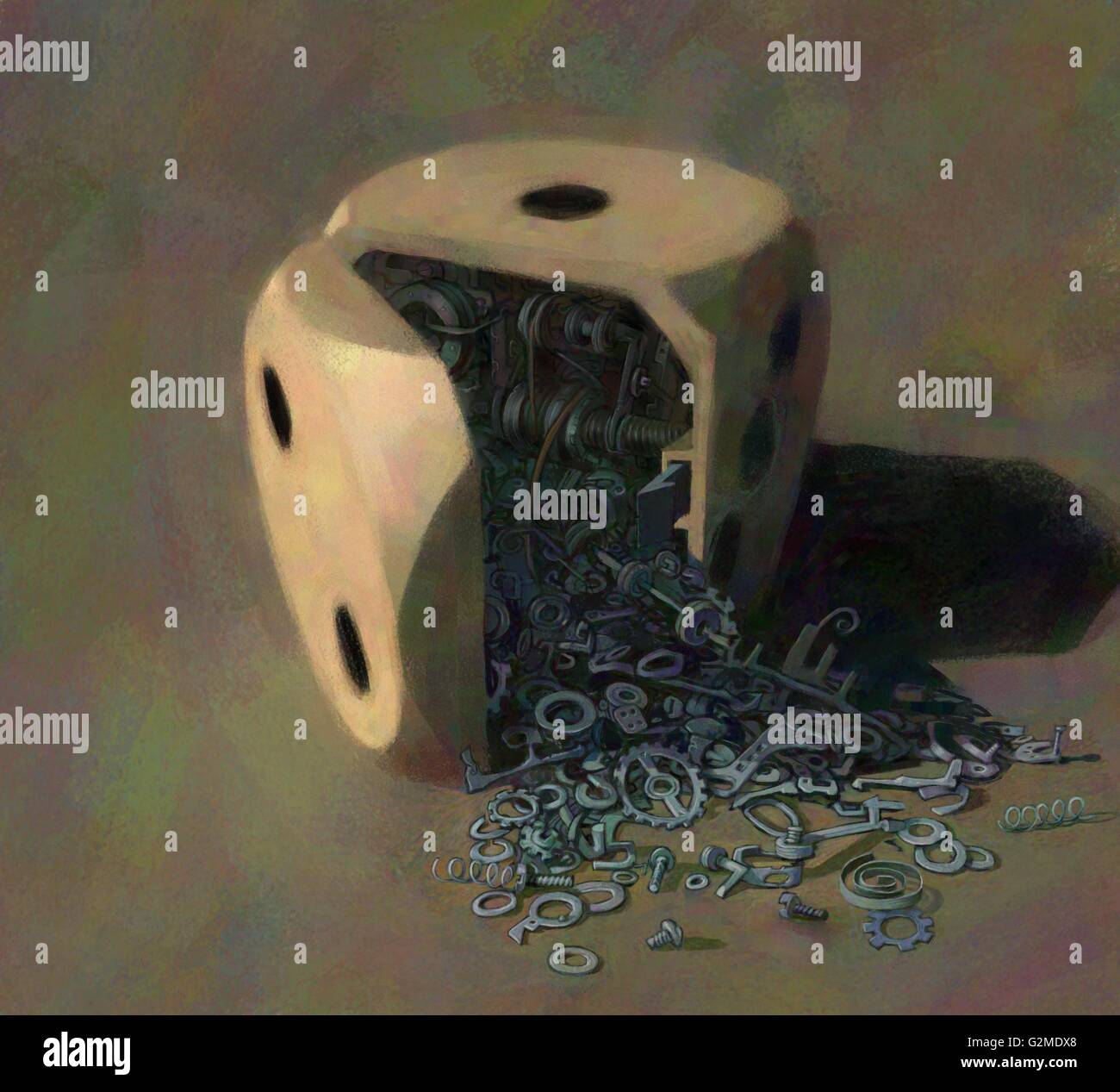 Dice boxes hi-res stock photography and images - Alamy