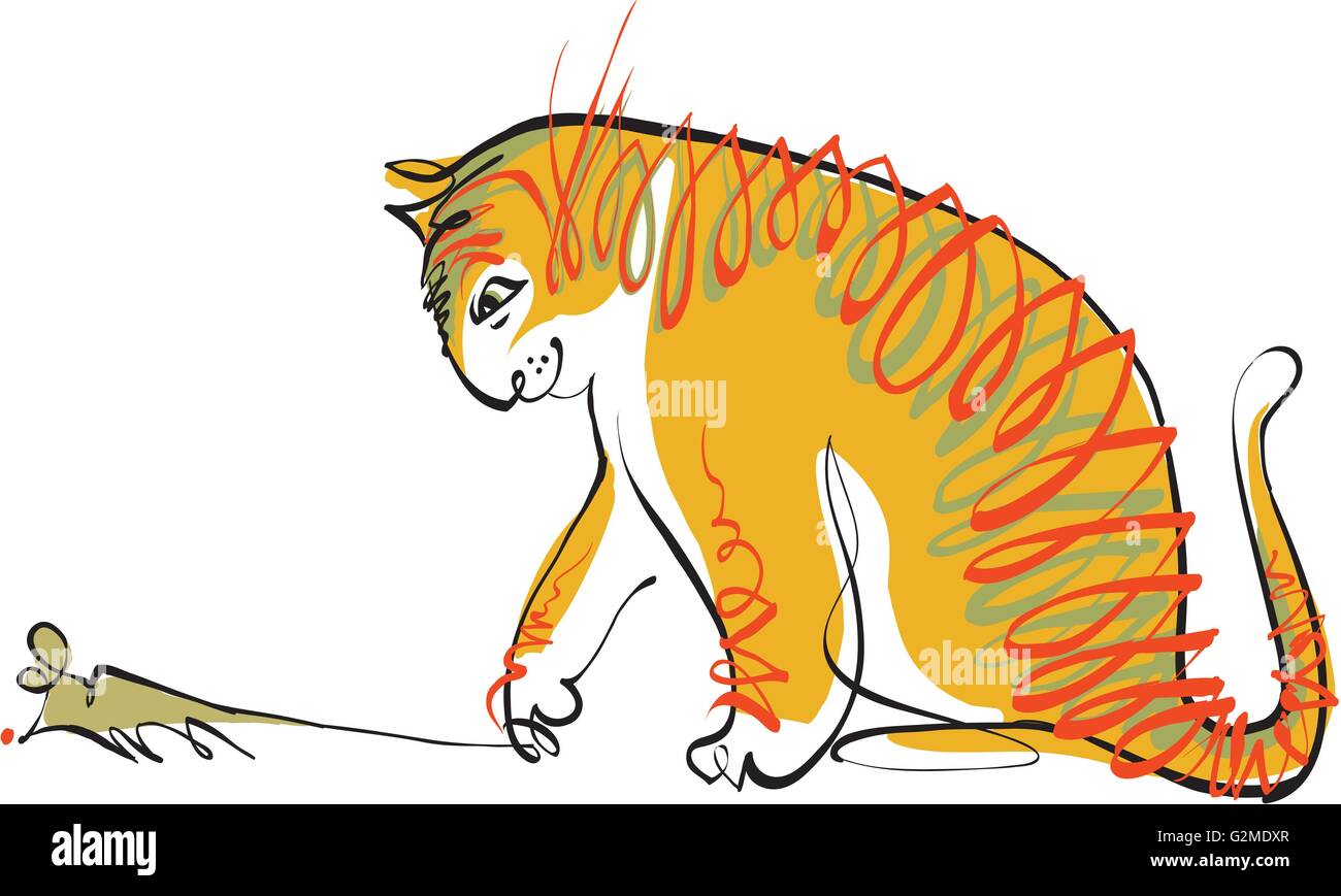 Cat And Mouse Images Cut Out Stock Images & Pictures - Alamy