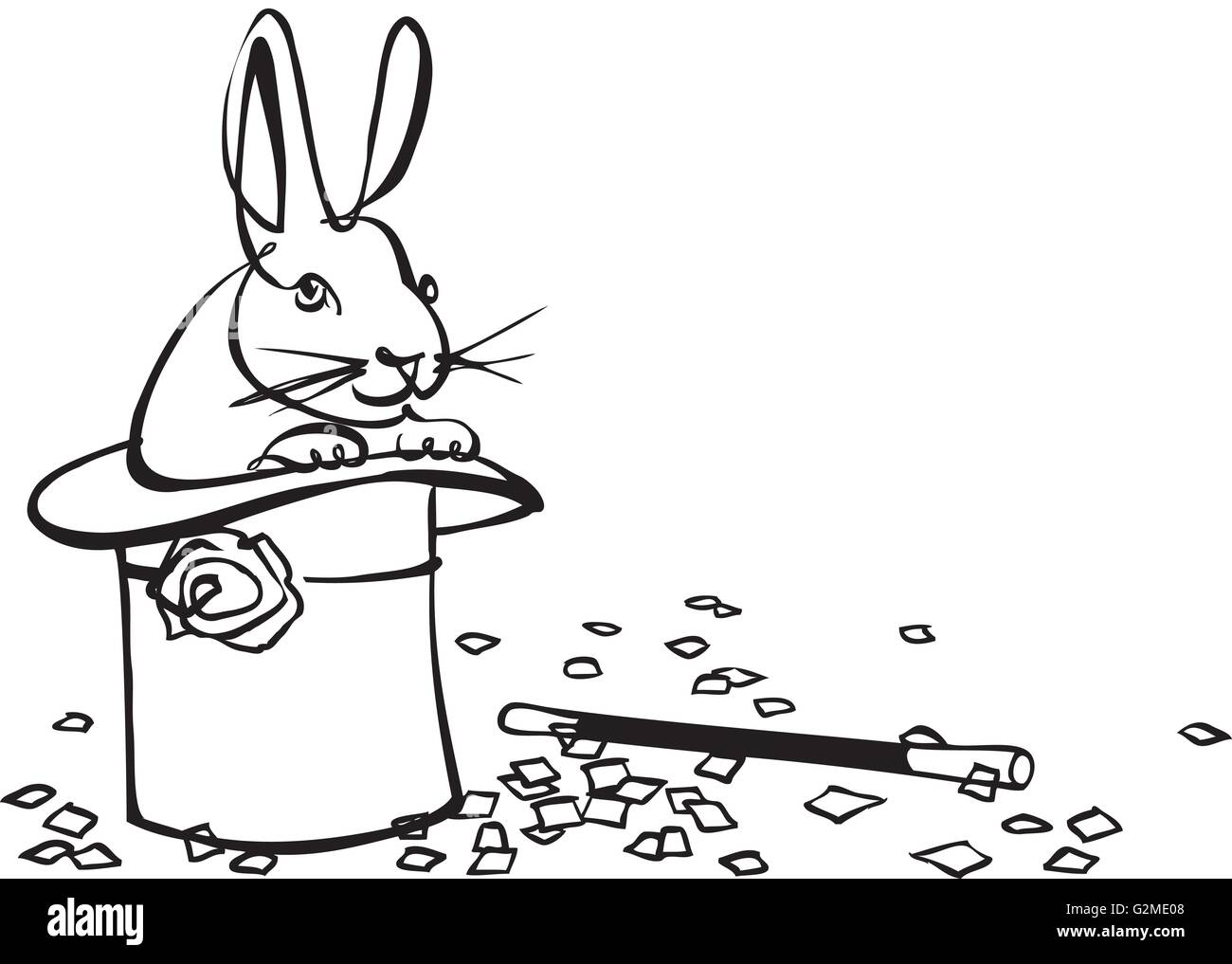 Top hat image hi-res stock photography and images - Alamy