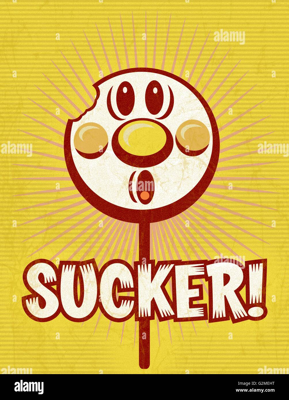 Lollipop with face missing a bite Stock Photo - Alamy Lollipop with face missing a bite Stock Photo - Alamy