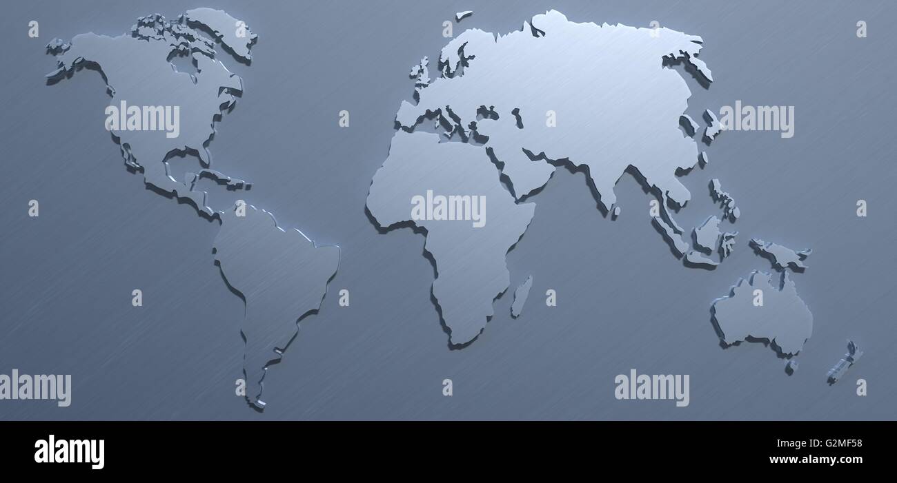 Global relief map hi-res stock photography and images - Alamy
