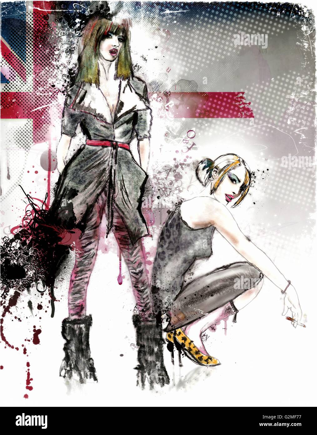 Flag fashion hi-res stock photography and images - Alamy