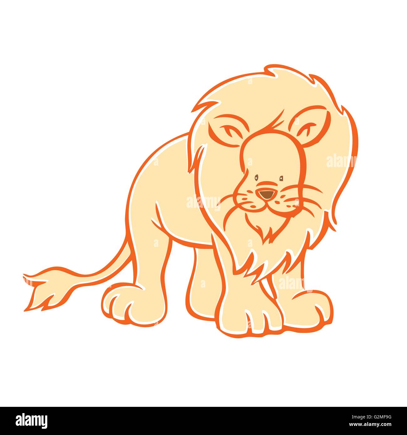 White lion square hi-res stock photography and images - Alamy