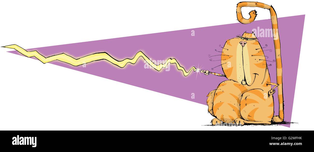 Lightning Clipart Outline Cat