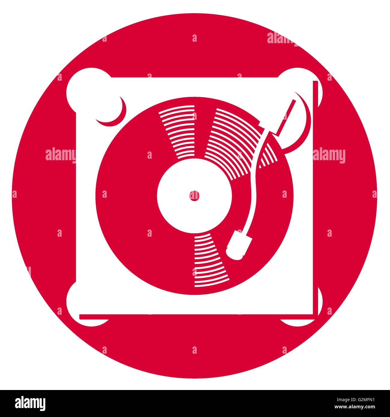 Vintage record player Cut Out Stock Images & Pictures - Alamy