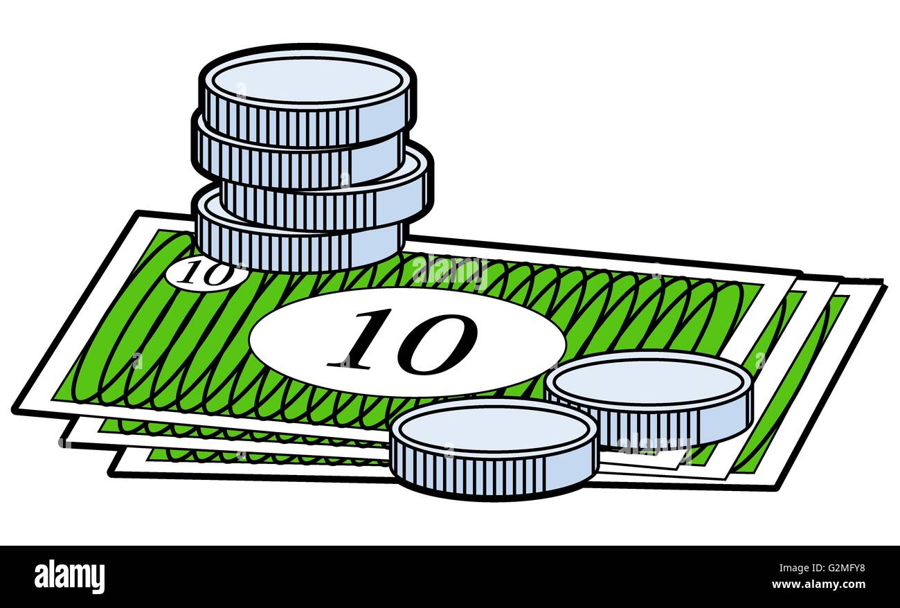 Coin pattern Cut Out Stock Images & Pictures - Alamy