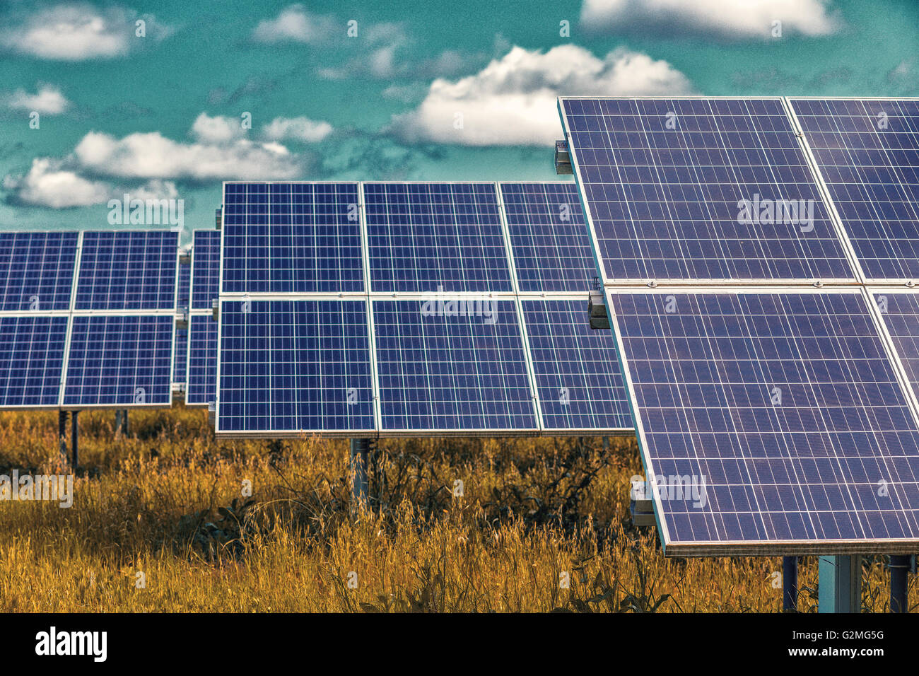 Photovoltaic cell plant hi-res stock photography and images - Alamy