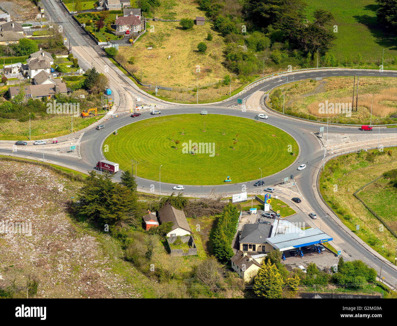 Roundabout ireland hi-res stock photography and images - Alamy