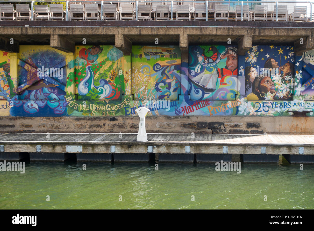 public mural Baltimore MD Stock Photo - Alamy