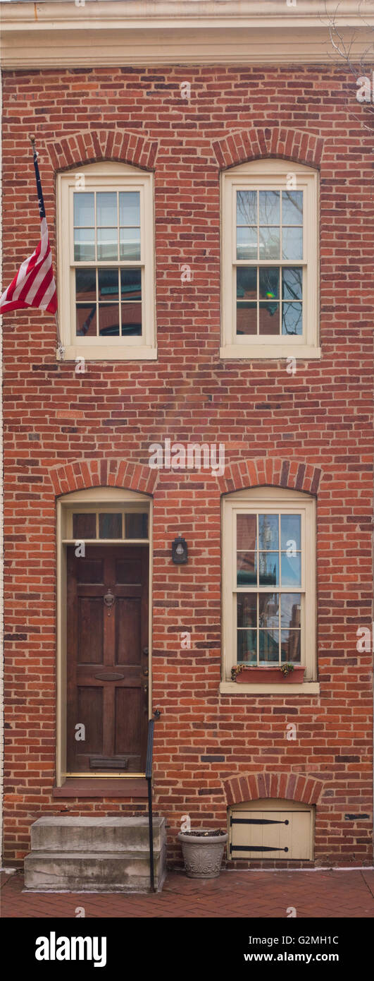 Fell's point historic district Baltimore Maryland Stock Photo - Alamy