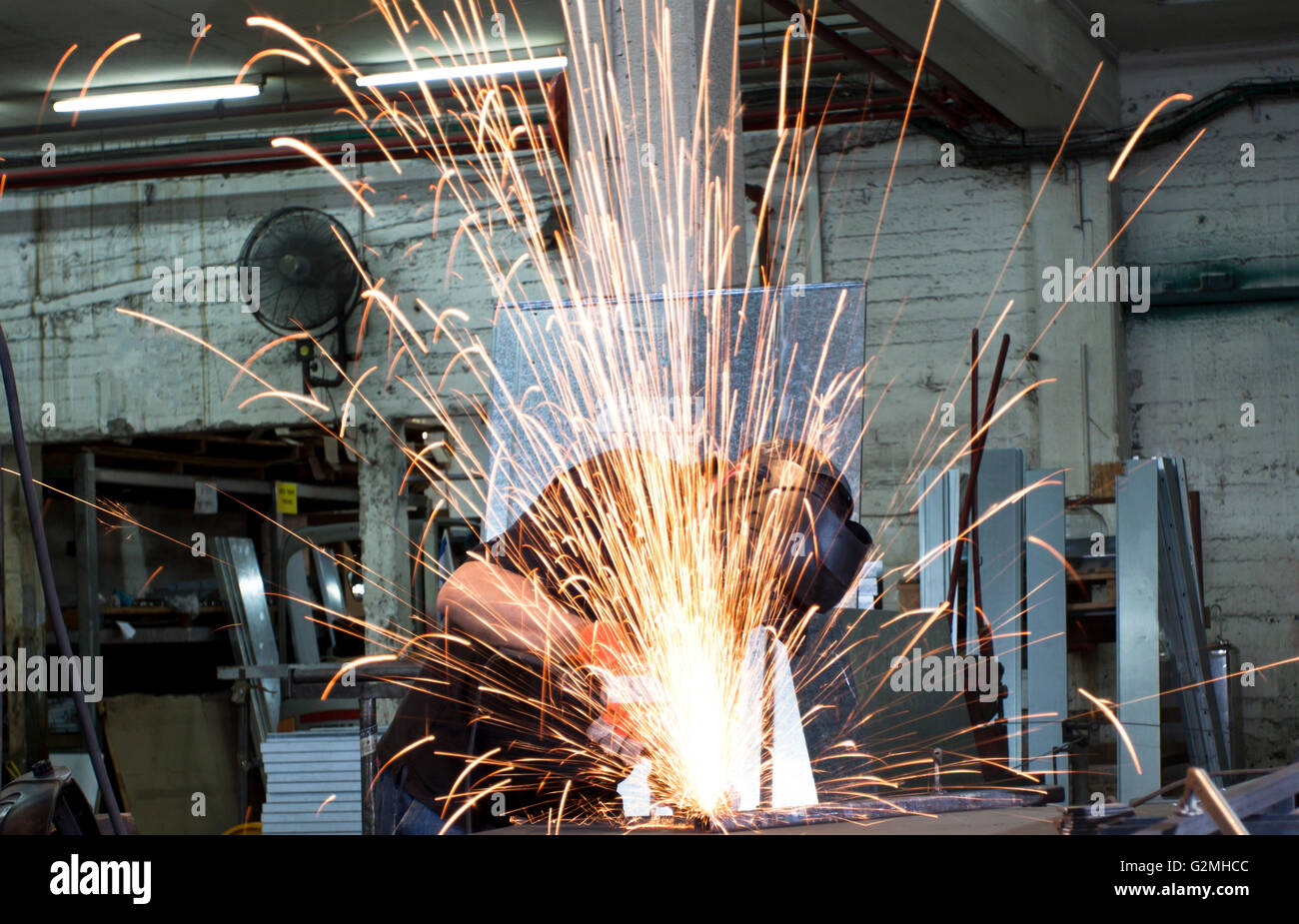 Sparks frying hi-res stock photography and images - Alamy
