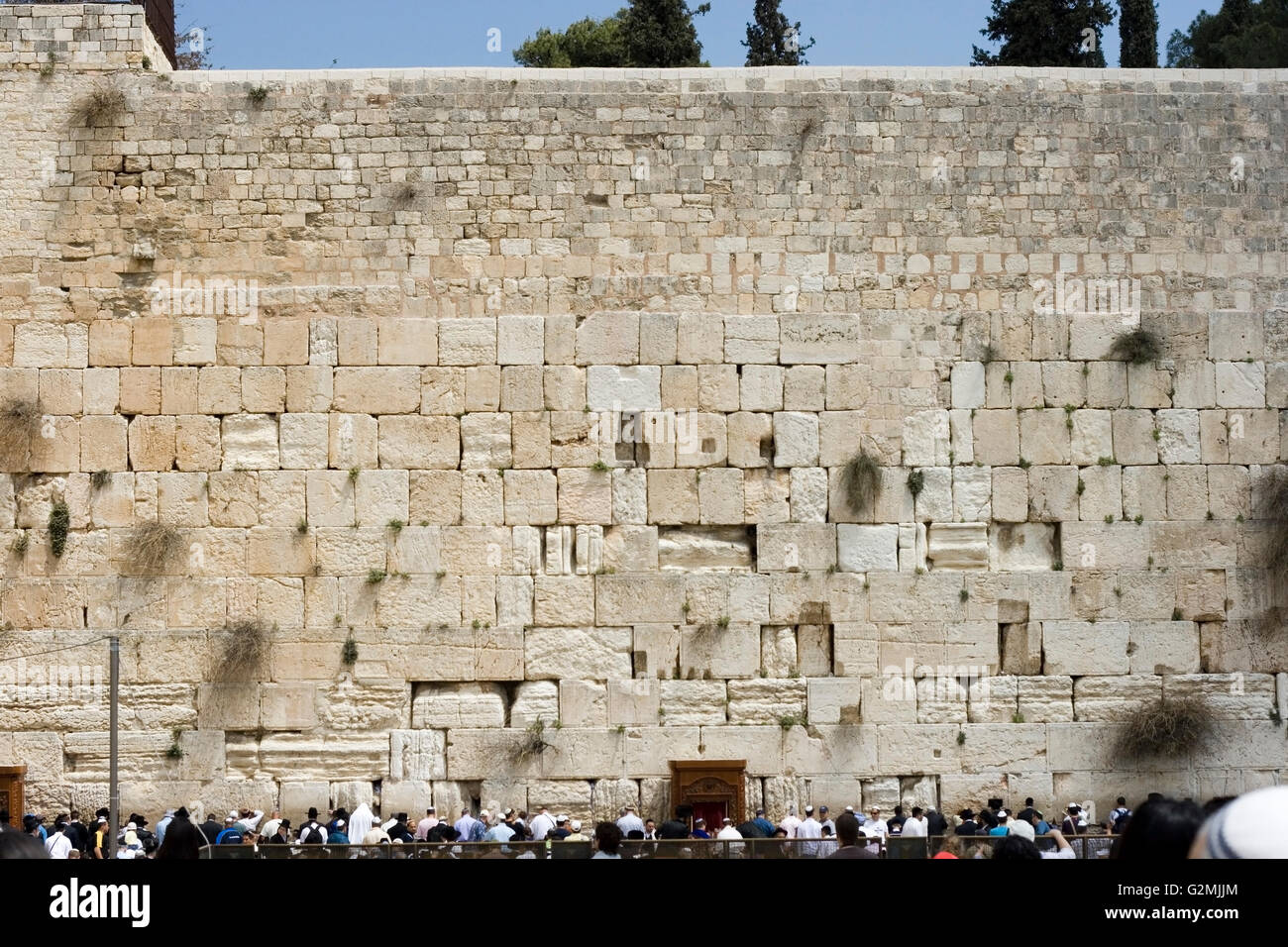 praying at the western wall in jerusalem Stock Photo - Alamy