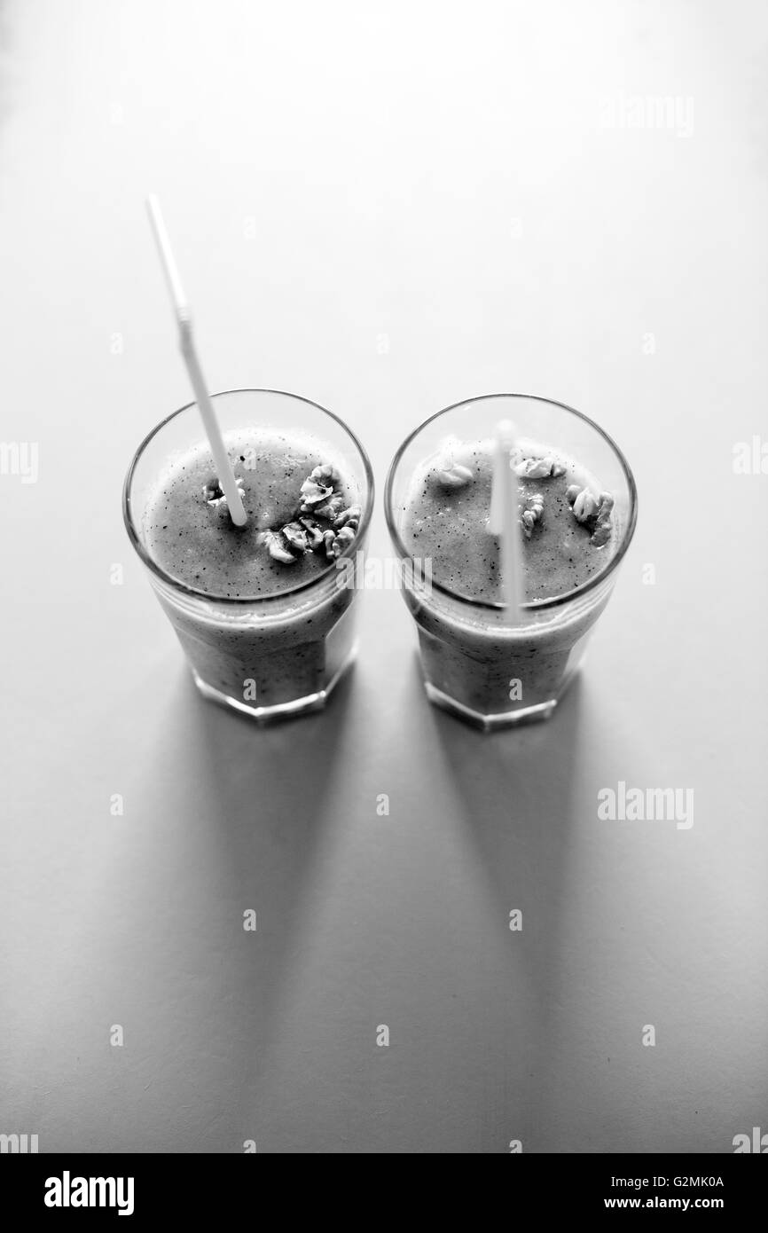 Green smoothie Black and White Stock Photos & Images - Alamy