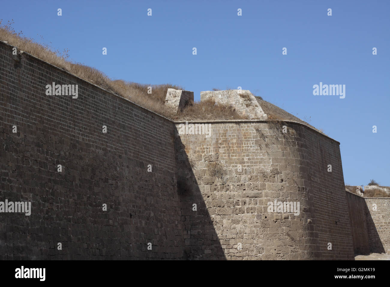 old outer wall of an ancient city Stock Photo - Alamy