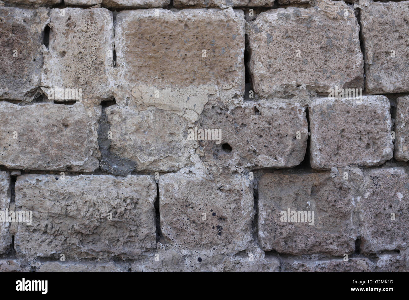 cubic stone ancient medieval wall Stock Photo - Alamy