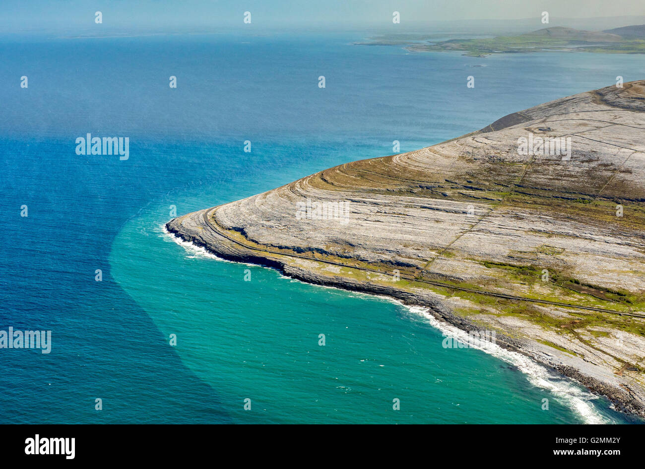 Aerial of black head the burren hi-res stock photography and images - Alamy
