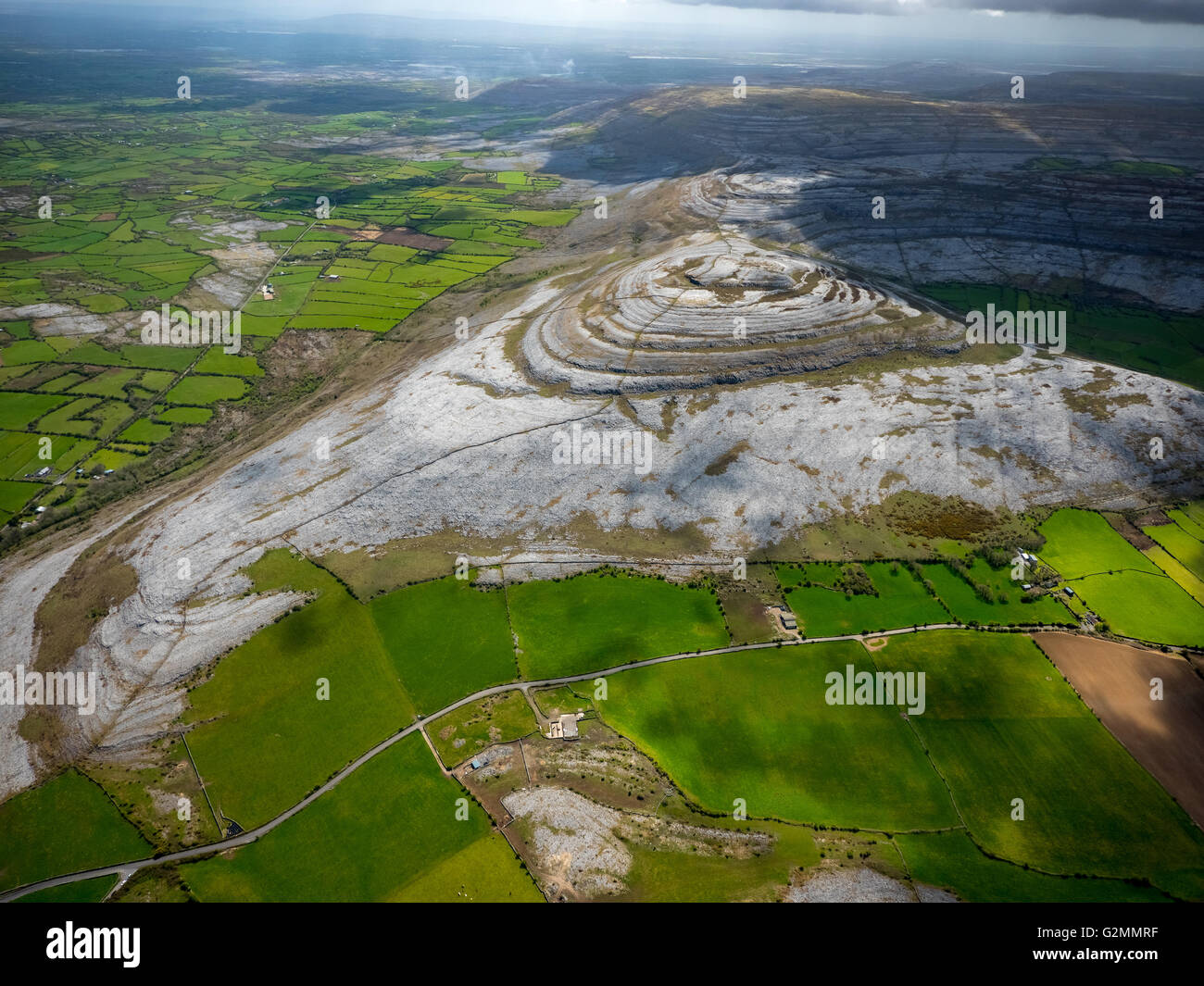 Mullaghmore the burren county clare ireland High Resolution Stock ...