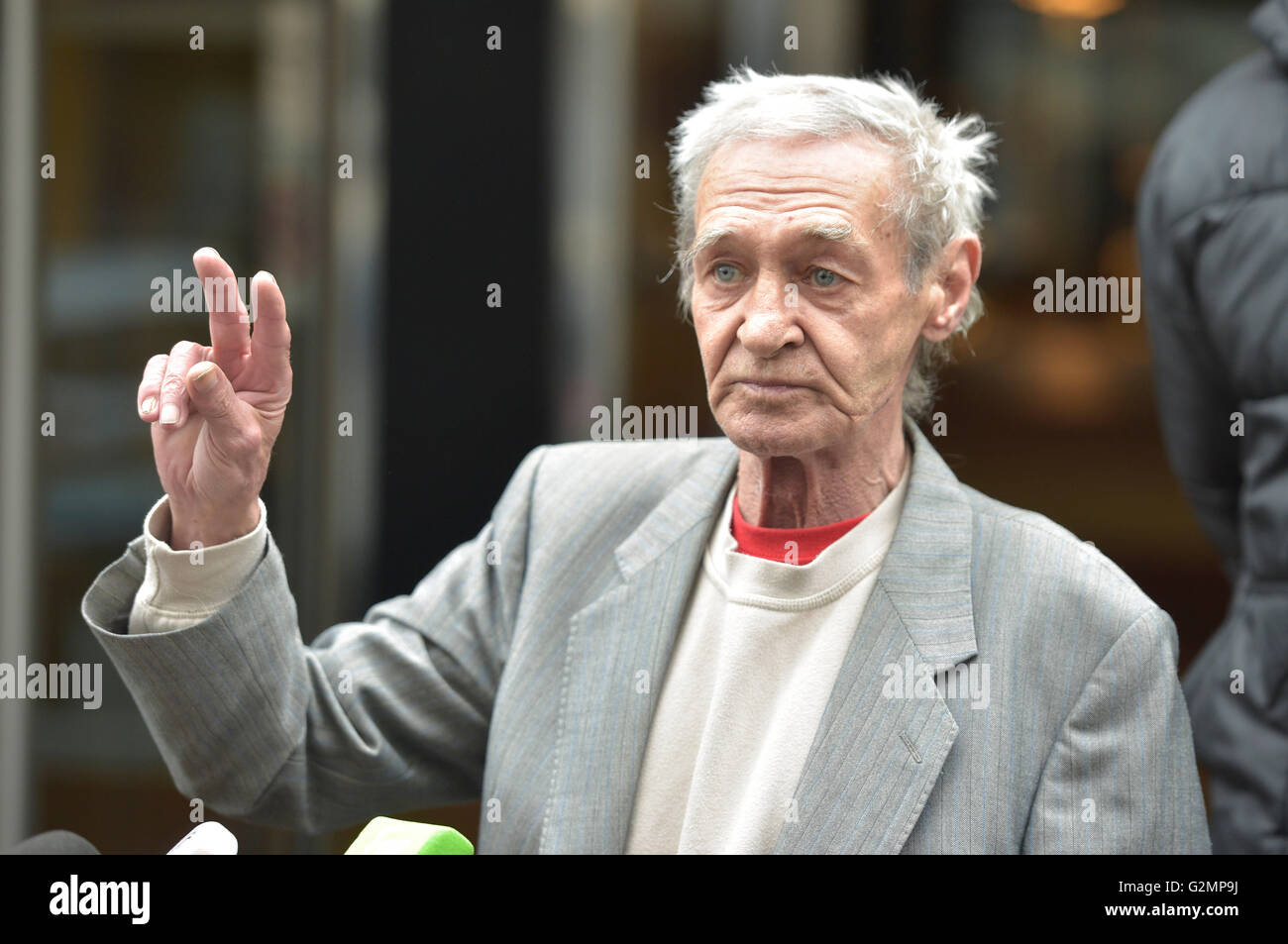 Paddy Hill, one of the Birmingham Six who were wrongly convicted of the ...