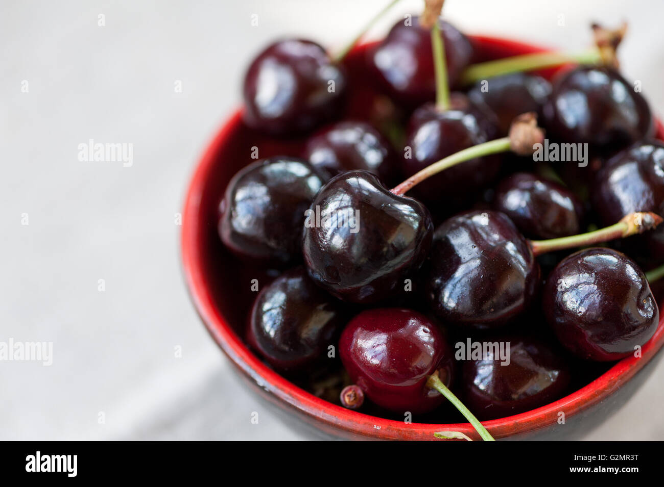 Big size cherries hi-res stock photography and images - Alamy