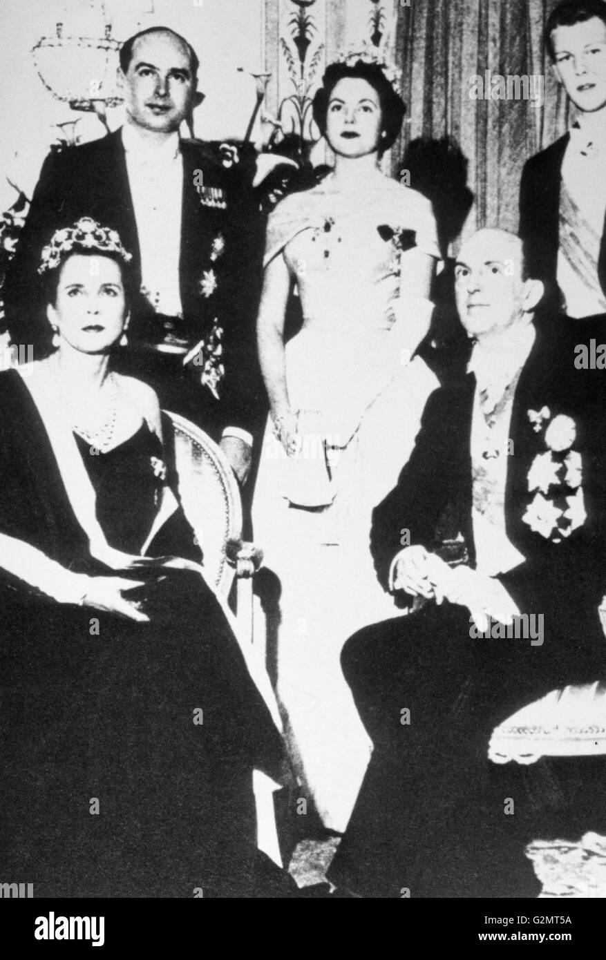 Umberto ii king of italy Black and White Stock Photos & Images - Alamy