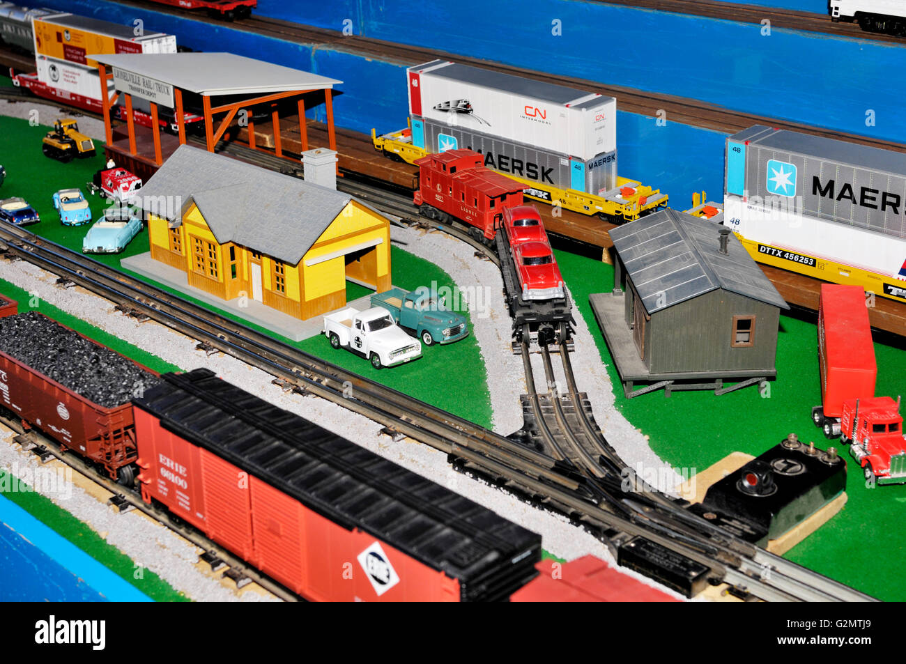 Miniature Railway Station High Resolution Stock Photography and Images ...