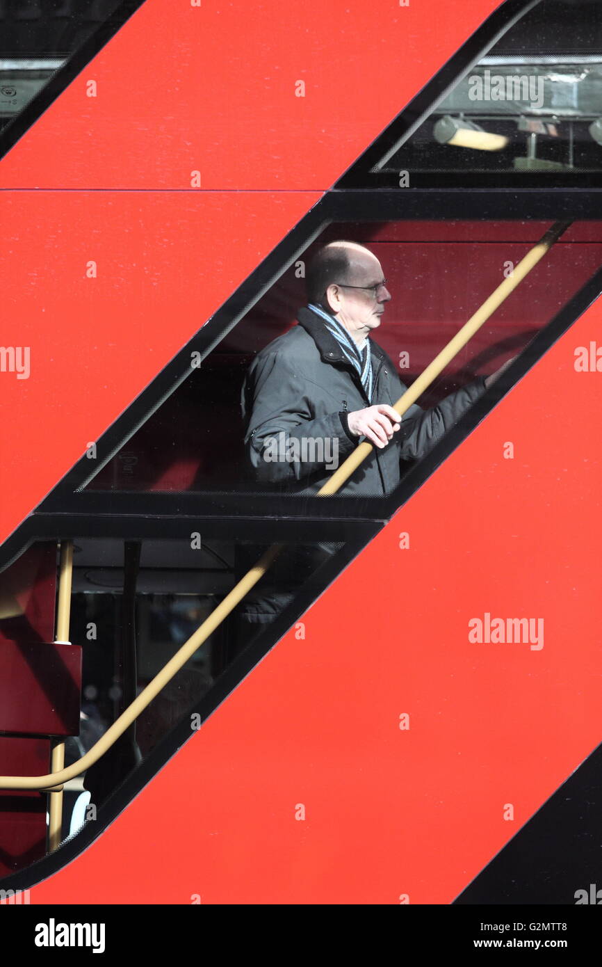 Double Decker Bus Stairs