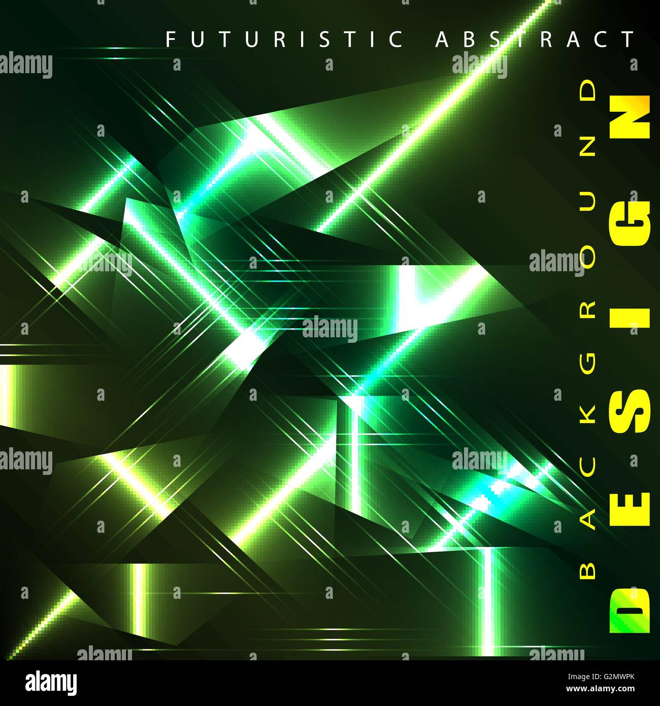 Abstract Background: Futuristic Chrome Effect background design for web ...