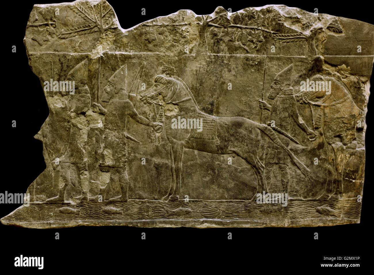 Assyrian ca 700 bc from nineveh modern day iraq hi-res stock ...