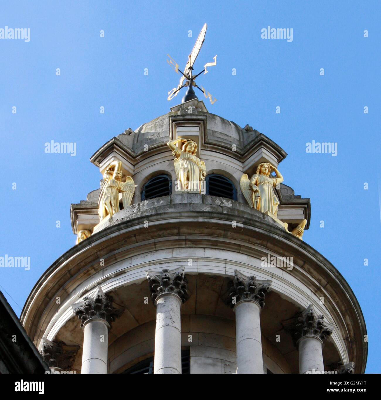 St marylebone parish church is a church in london hi-res stock ...