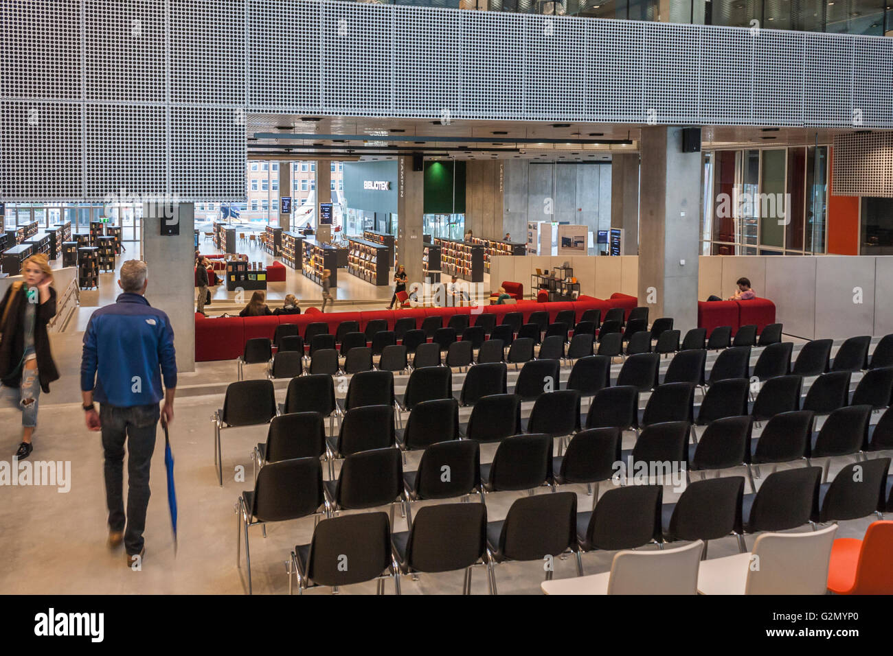 DOKK1, the new main building of the Aarhus City Library, Aarhus ...
