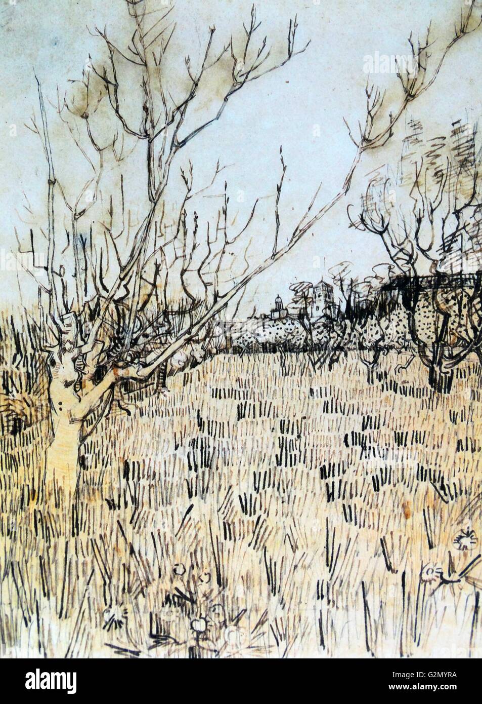 Painting by the famous Dutch artist Vincent Van Gogh (30th March 1853 ...