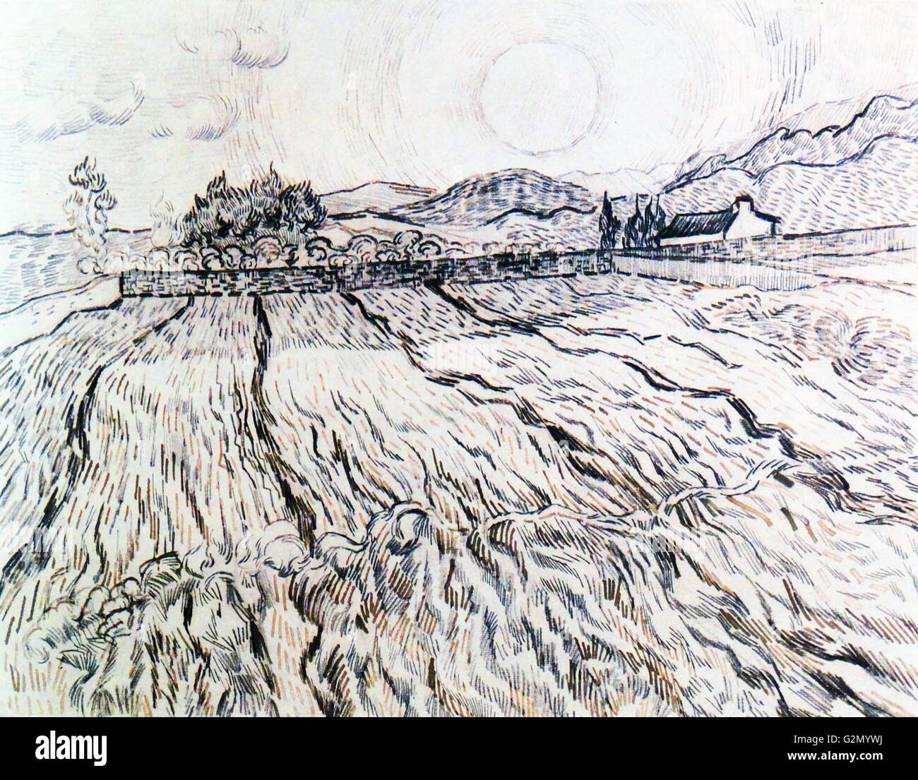 Painting by the famous Dutch artist Vincent Van Gogh (30th March 1853 ...