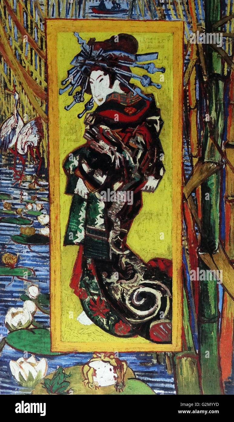Courtesan van gogh hi-res stock photography and images - Alamy